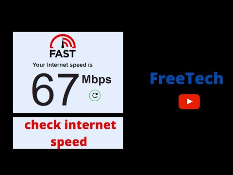 How to Test Your Internet Speed on fast.com 2021