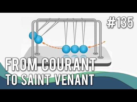 From Courant to Saint Venant