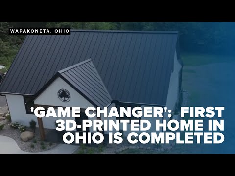 'Game changer': Builder completes first 3D-printed home in Ohio