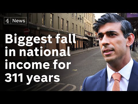 UK economy shrinks by record 9.9% in 2020 pandemic