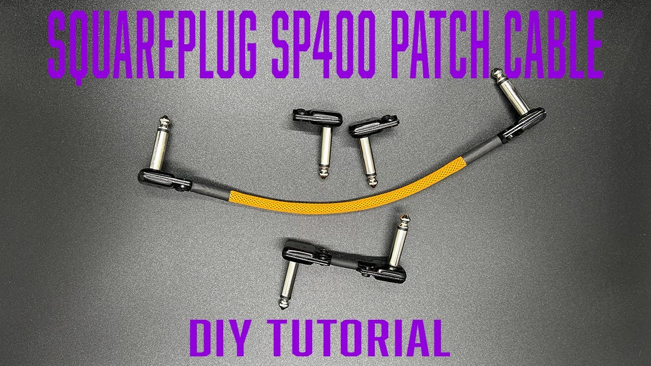 Squareplug SP400 Patch Cable DIY Tutorial