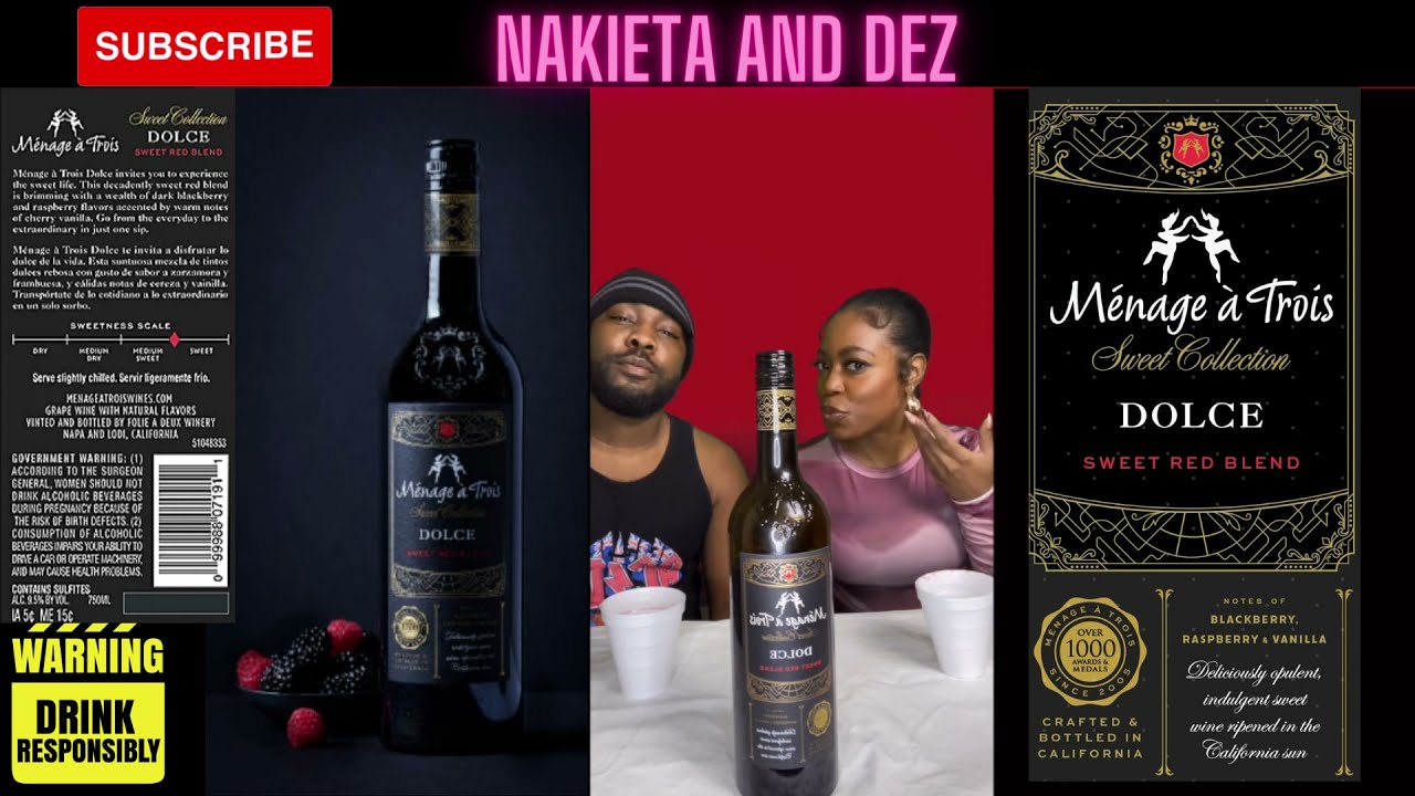 Best sweet wine  x Menage a Trios x Sweet Red Blend Review