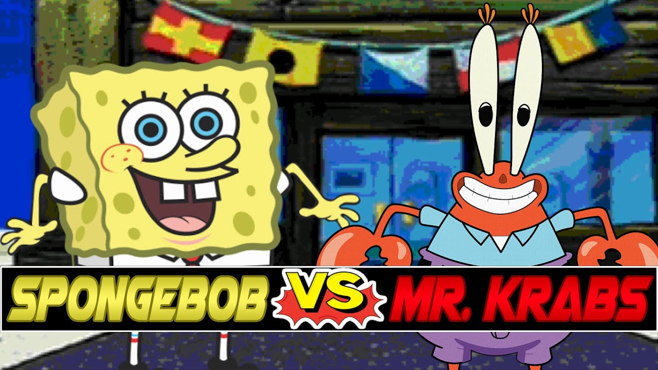 M.U.G.E.N. Battles | SpongeBob vs Mr. Krabs
