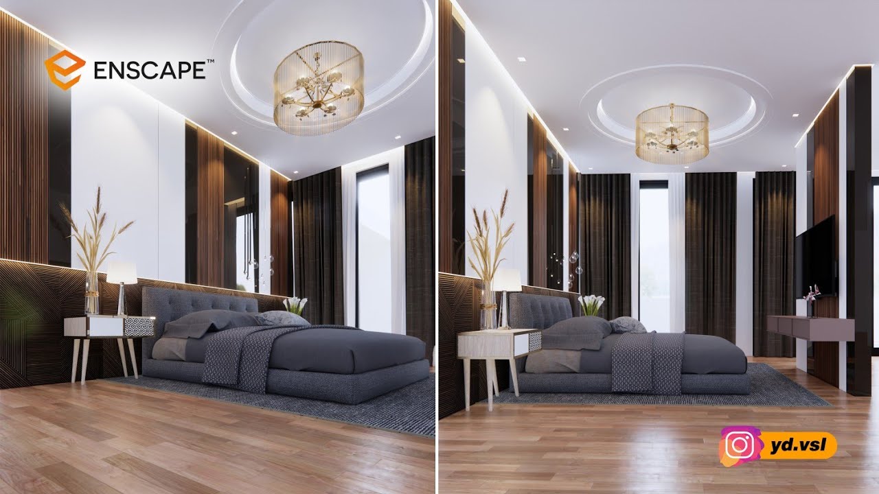 TUTORIAL SETTING RENDER 3D INTERIOR KAMAR TIDUR - ENSCAPE 3D 3.2