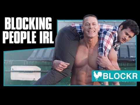Blockr - The App for Blocking People IRL with John Cena