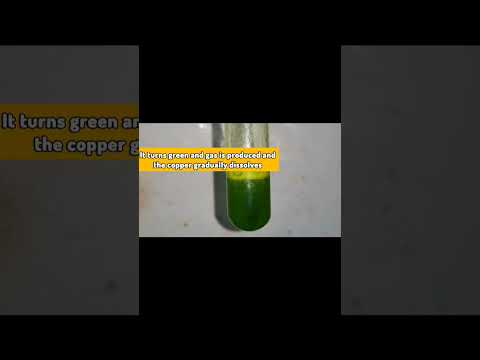 HCl and H2O2 collision | coper, Hydrochloric acid anf hydrogen peroxide reaction