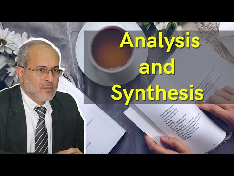 Analysis and Synthesis in Literature Review [Urdu/Hindi] | Dr. Khalid Mahmood