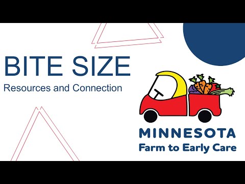 Basic Knife Skills: Part of the bimonthly "bite size" series for the MN Farm to Early Care Network