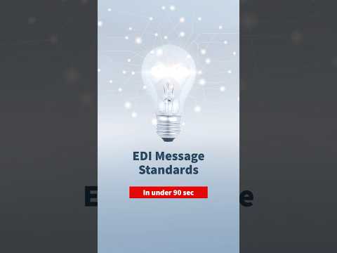 EDI Message Standards – an Overview
