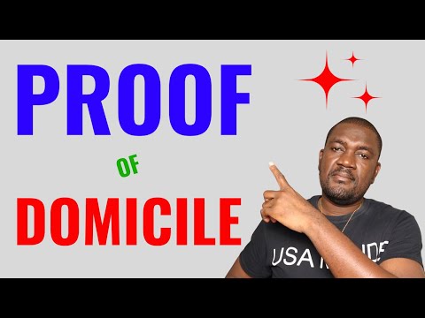 I-130 Petition Process | NVC Proof of Domicile Documents