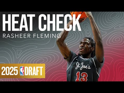 Rasheer Fleming Can Play | Scouting Report | 2025 NBA Draft