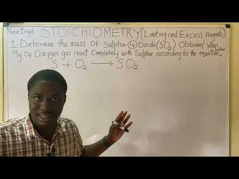 Stoichiometry Tutorial 2025. How to solve stoichiometry question on limiting and excess reactants