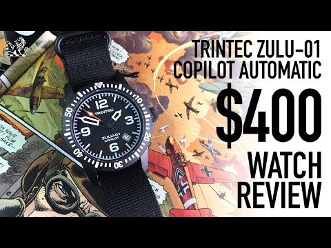 How Trintec So Nearly Made The Best Automatic Aviation Watch Under $400 - Zulu-01 Co-Pilot Review