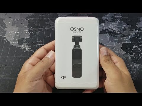 4K OSMO POCKET CAMERA UNBOXING & VLOG
