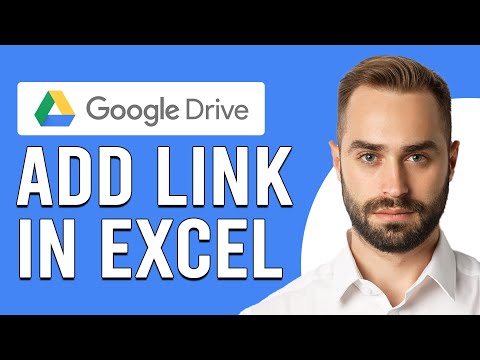 How To Add Google Drive Link In Excel (How To Insert Google Drive Link In Excel)