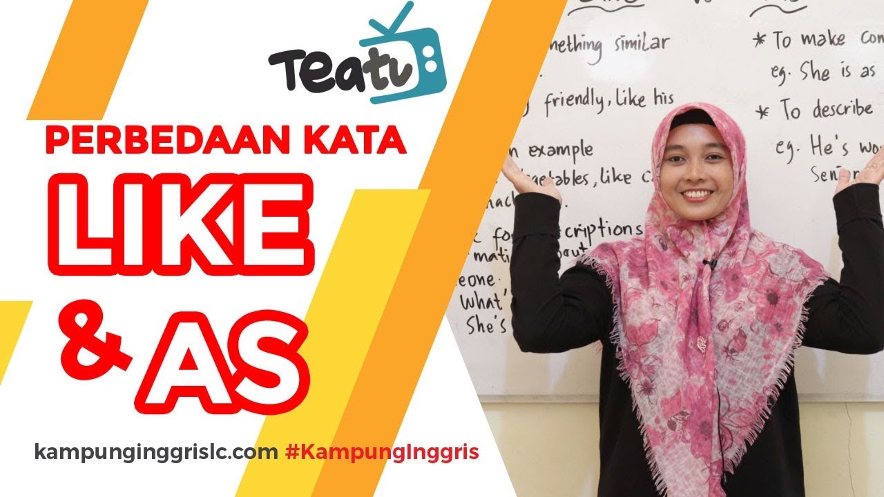 Gambar Penggunaan As Dan Like Sedang Trend - Lautan Ilmu