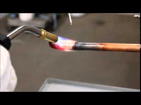 Braze A Gas Vs Mapp Gas Video