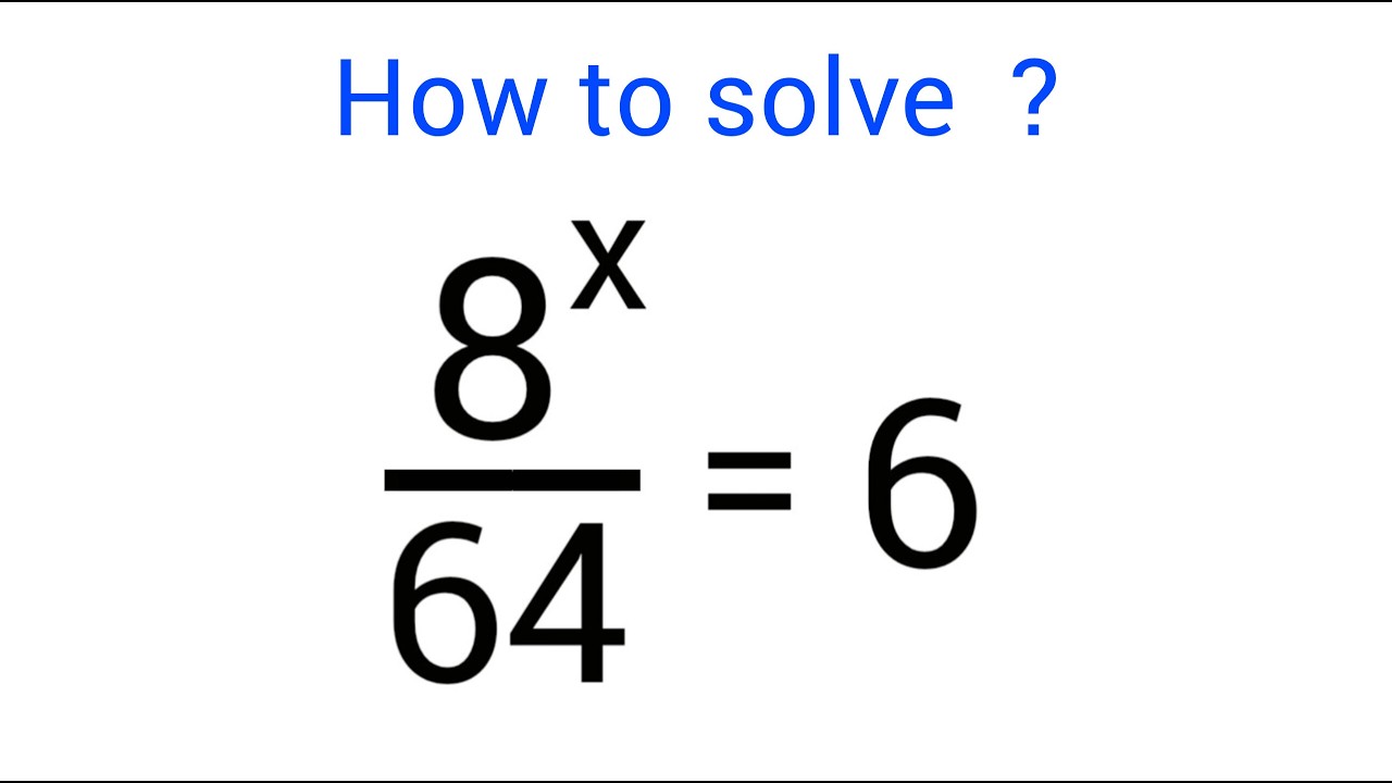 A Nice Algebra Problem