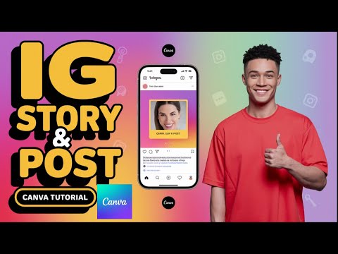 Make Stunning Instagram Story or Post in Canva – Beginner Friendly!