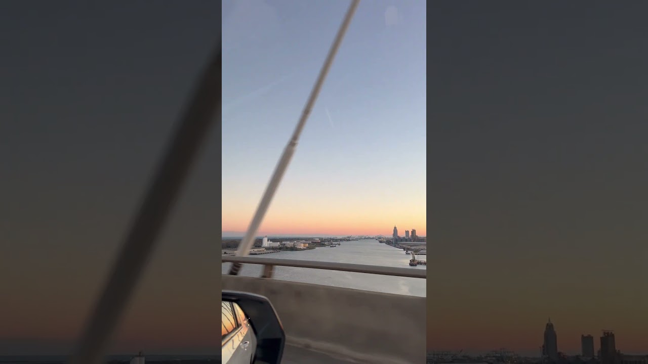 Alabama driving - long and tall bridges #alabama