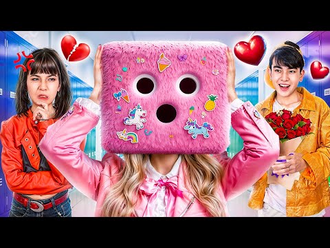 Nobody Has Seen My Real Face! First Day Of Weird Girl At School