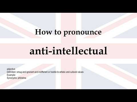 anti intellectual