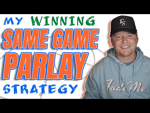 My WINNING Same Game PARLAY Strategy for NBA