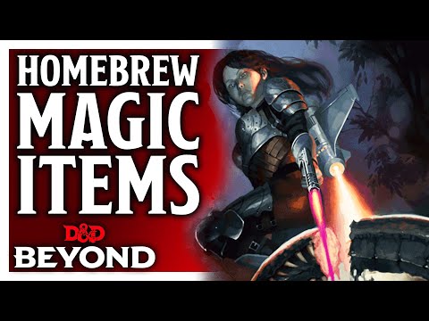 How to Homebrew Magic Items on D&D Beyond - Builds Character