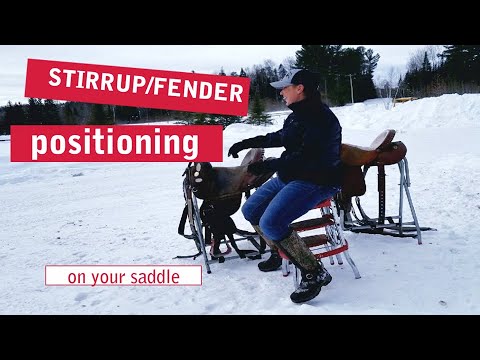 Need a new BARREL RACING SADDLE?!? Fender Placement | Yes, It matters!