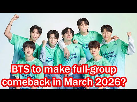 BTSโ Full-Group Comeback Set for March 2026: OT7 Reunion Confirmed!