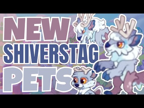 Testing New Shiverstag Pets! (Rimehoof, Sleetfoot, Shiverstag) | Prodigy Math Game