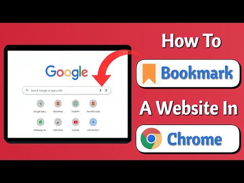 How to Bookmark a Website in Google Chrome | Easy Method to Bookmark a Website