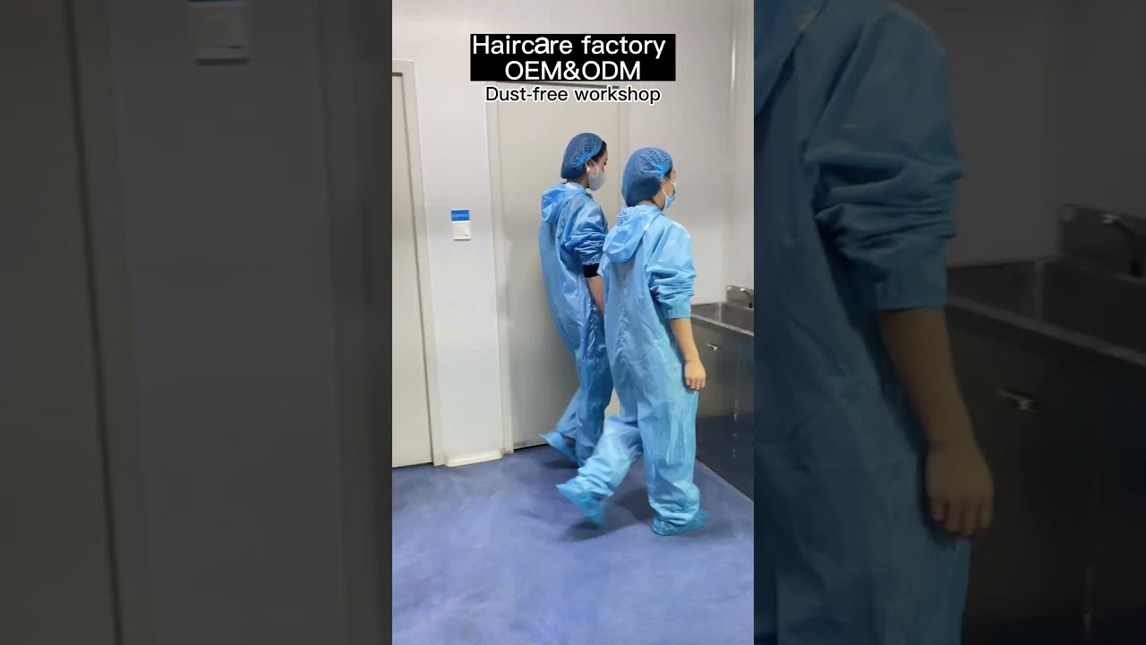 Inside the Shampoo Clean Room: Maintaining High Standards for Product Quality and Safety#factory