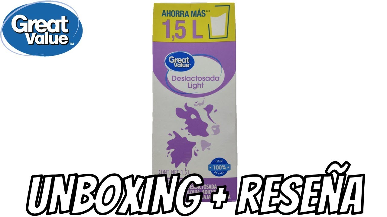 LECHE DESLACTOSADA LIGHT - Leche Deslactosada Light 1.5 L - GREAT VALUE