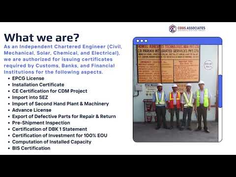 Chartered Engineer Services