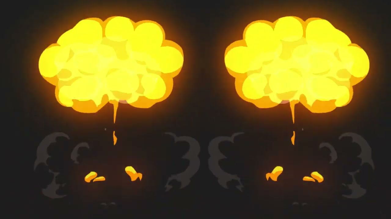 Cartoon Flash FX Elements Pack | Davinci Resolve Template