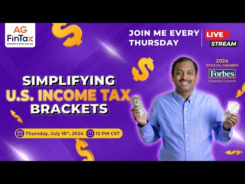 Simplifying U.S. Income Tax Brackets #TaxTips