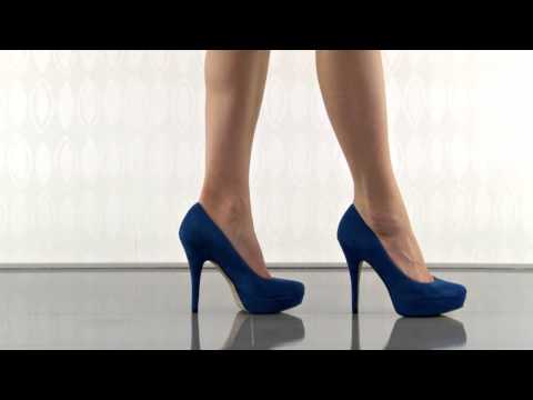 Smiles in Blue Suede Enzo Angiolini