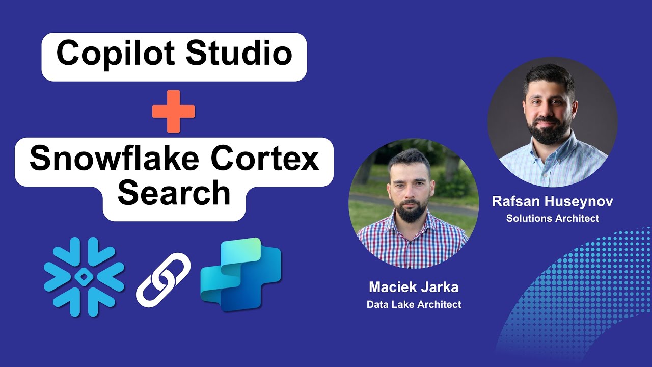 Copilot Studio + Snowflake Cortex Search