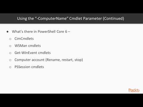 Learn Mastering System Administration with PowerShell 6 x Overview of PowerShell Remoting ...