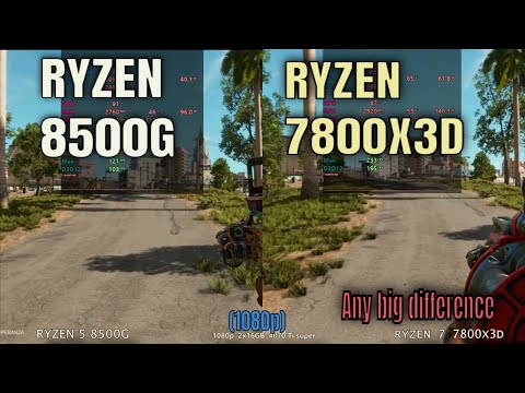 Ryzen 5 8500g vs Ryzen 7 7800x3d