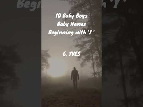 'Y’ Letter Baby BOY Names for 2023 #babynameideas #babynames2023