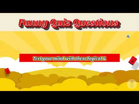 10 Funny Quiz Questions | Logical Questions And Answers | Funny
