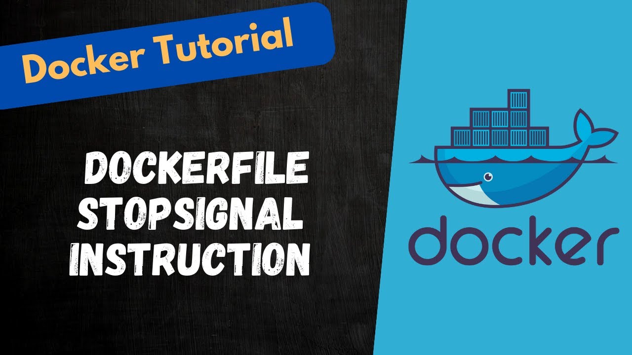 44. How to Use STOPSIGNAL in Dockerfiles for Graceful Shutdowns. The Power of STOPSIGNAL - #docker