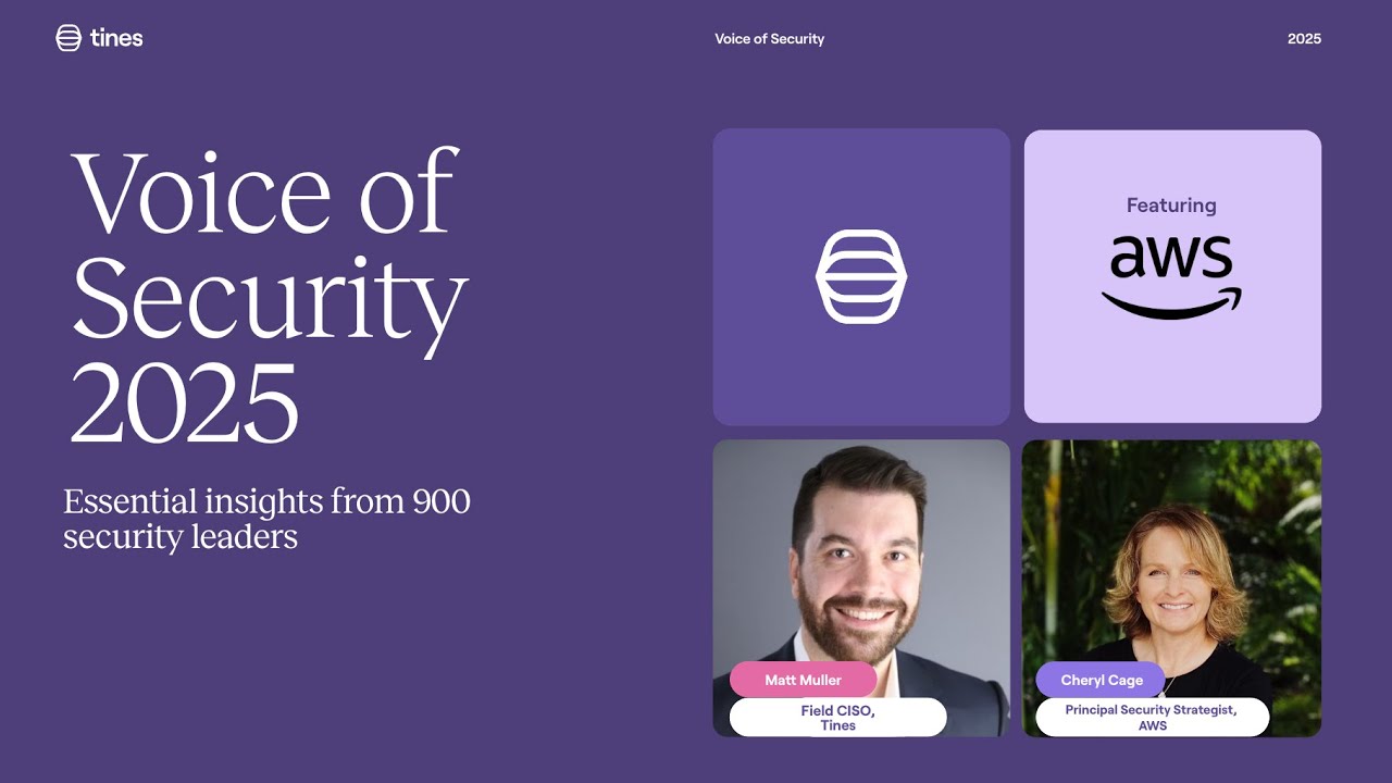 Voice of security 2025 - Essential insights from 900 security leaders