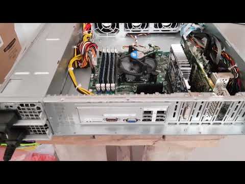SuperMicro CSE 825 INTEL 1200BTL ADAPTEC 5805