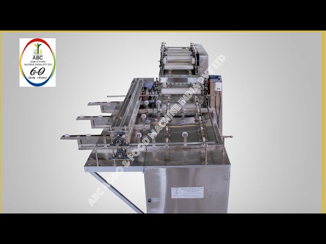 Automatic Chikki Making Machine - Fully Automatic Chikki Sheeting And ...