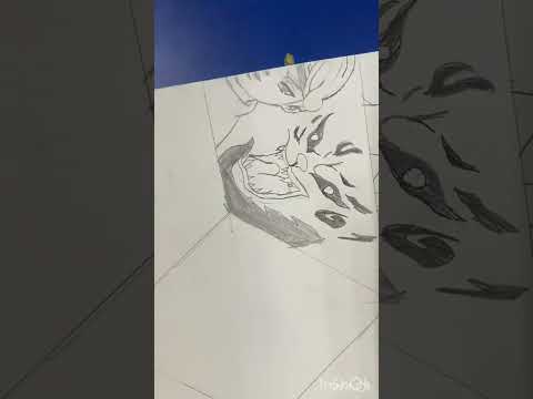 Drawing All Tailed Beast And Their Jinchuriki’s 🦊(PART 1)#drawing #fyp #shorts