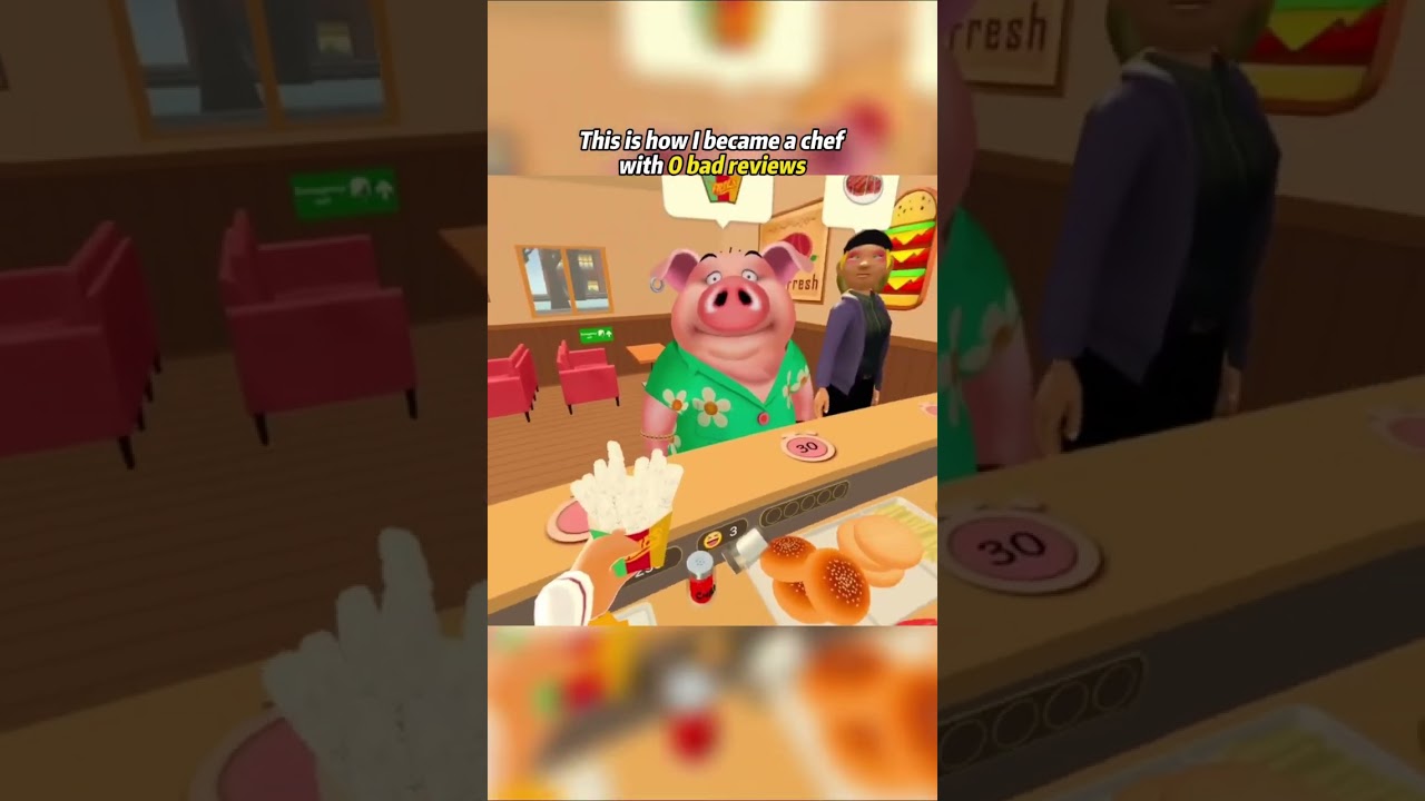 This is how I became a chef with O bad review #vr #cookingclash #vrgames #fyp #fypシ゚ #fuuny #gaming