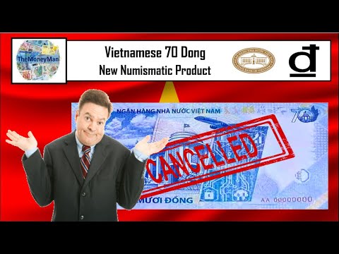 Vietnam 70 Dong - CANCELLED???